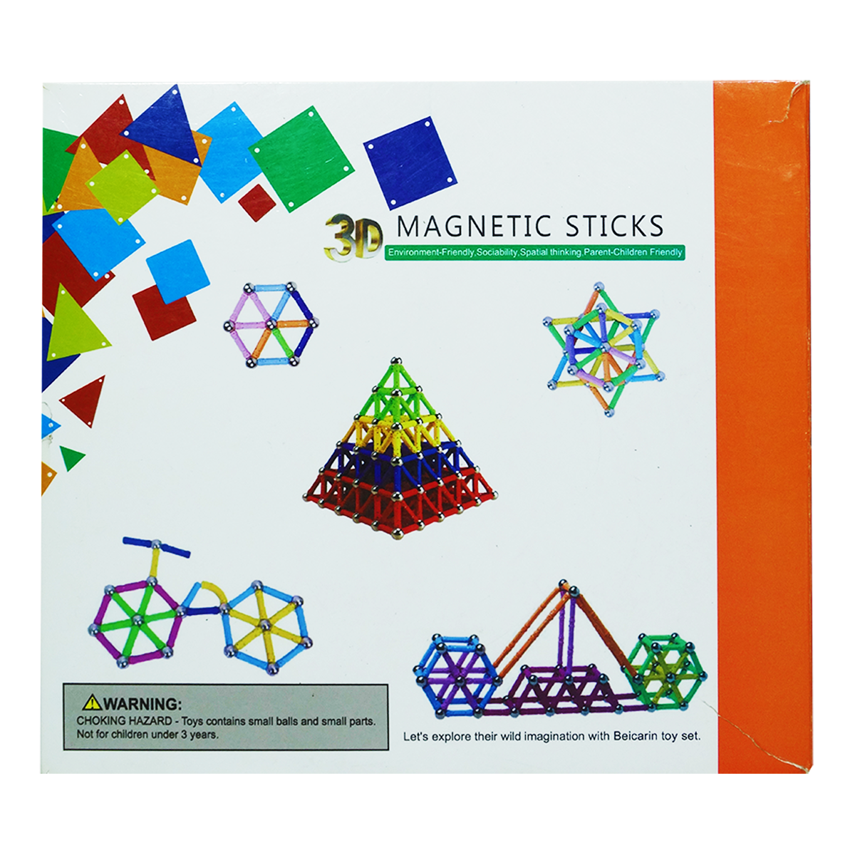 MAGNETIC STICKS DE 99 PIEZAS – Diagoz